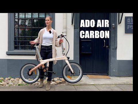 ADO Air CARBON - coolest, lightest folding e-bike on earth?!?!