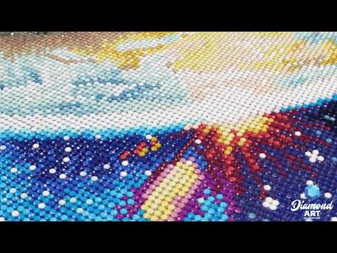 Diamond Art Kit Premium 16 inch x 20 inch Reflection