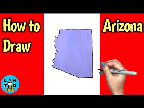How to Draw the State of Arizona