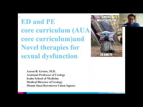 Erectile Dysfunction and Premature Ejaculation - EMPIRE Urology Lecture Series