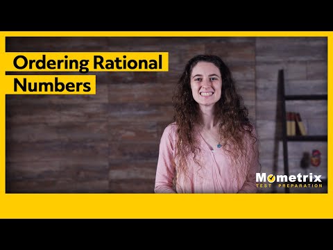 Ordering Rational Numbers