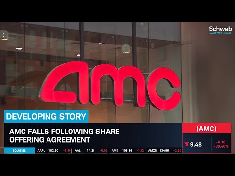 AMC Files To Sell Up To 40M Common Shares, Stock Tanks