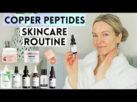 ANTI-AGING SKINCARE ROUTINE USING COPPER PEPTIDES