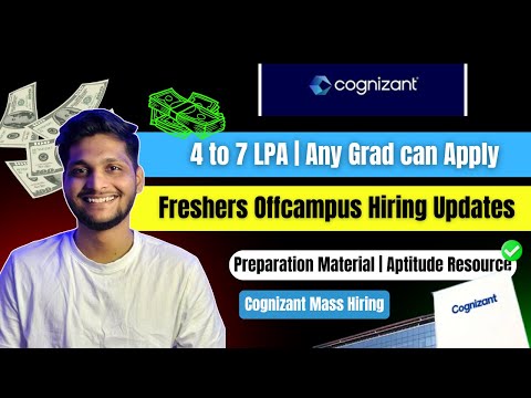 Cognizant Fresher Offcampus Hiring 2025 | Genc GencNext GencPro | Any Graduate Apply