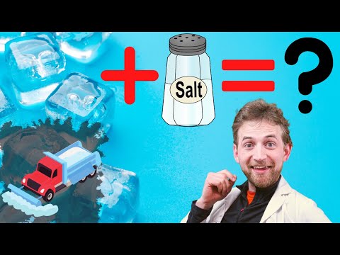 How does ice melt work? Let's experiment the science and stuff.