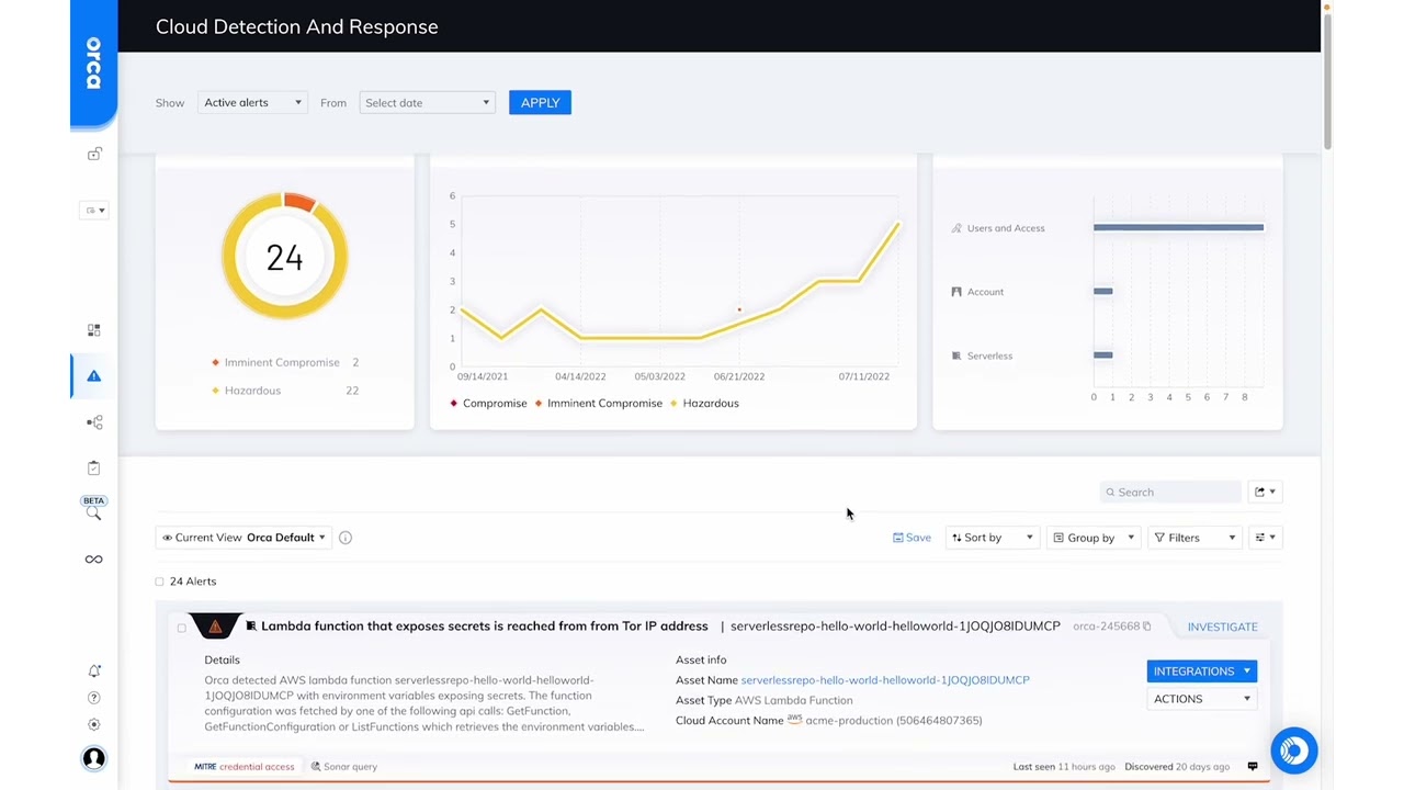 Agentless Cloud Security Detection & Response: Watch this Demonstration