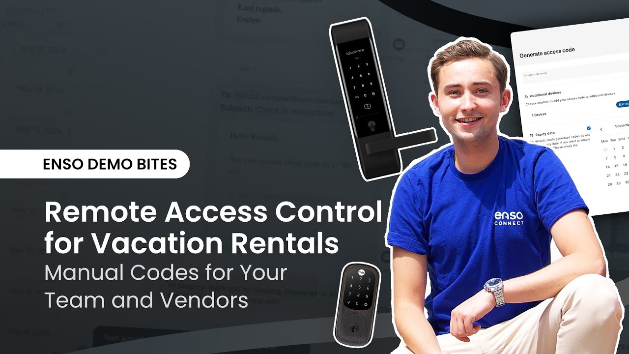 Remote Access Control for Vacation Rentals: How to Generate Custom Codes