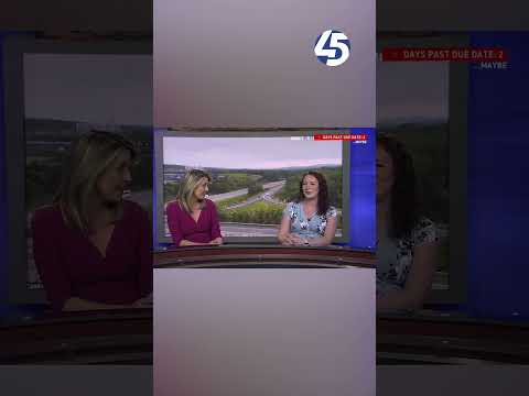 Oh Boy! Despite water breaking, anchor continues the morning show while in labor!