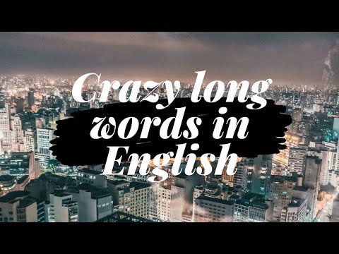 UNUSUAL LONG WORDS IN ENGLISH##MERRY ZONE##CRAZY LONG WORDS##