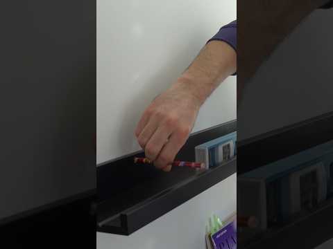 How to Install an IKEA picture ledge