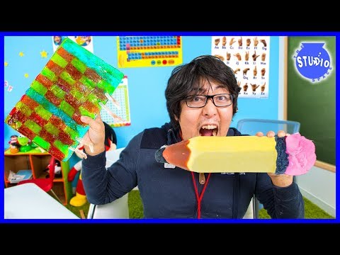 DIY EDIBLE SCHOOL SUPPLIES for Back to School Challenge!!