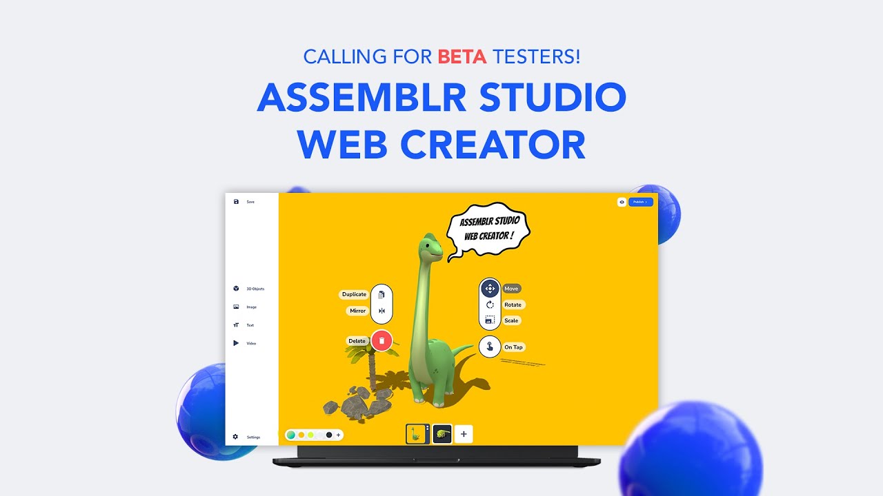Join Assemblr Studio Web Creator Beta Testing!