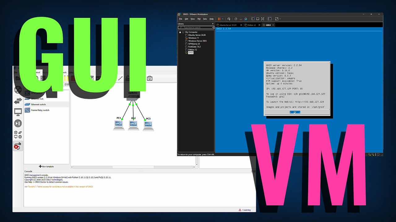 How to Install GNS3 in 2025 (GUI + VM + Troubleshooting)