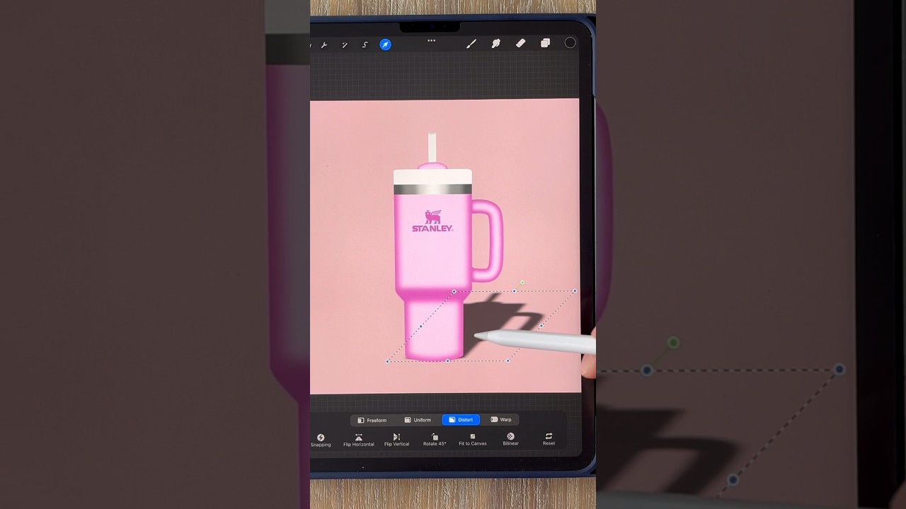 How to draw a shadow in Procreate 🙌🏼#procreate #howtodraw #ipadart #procreatetutorial #digitalart