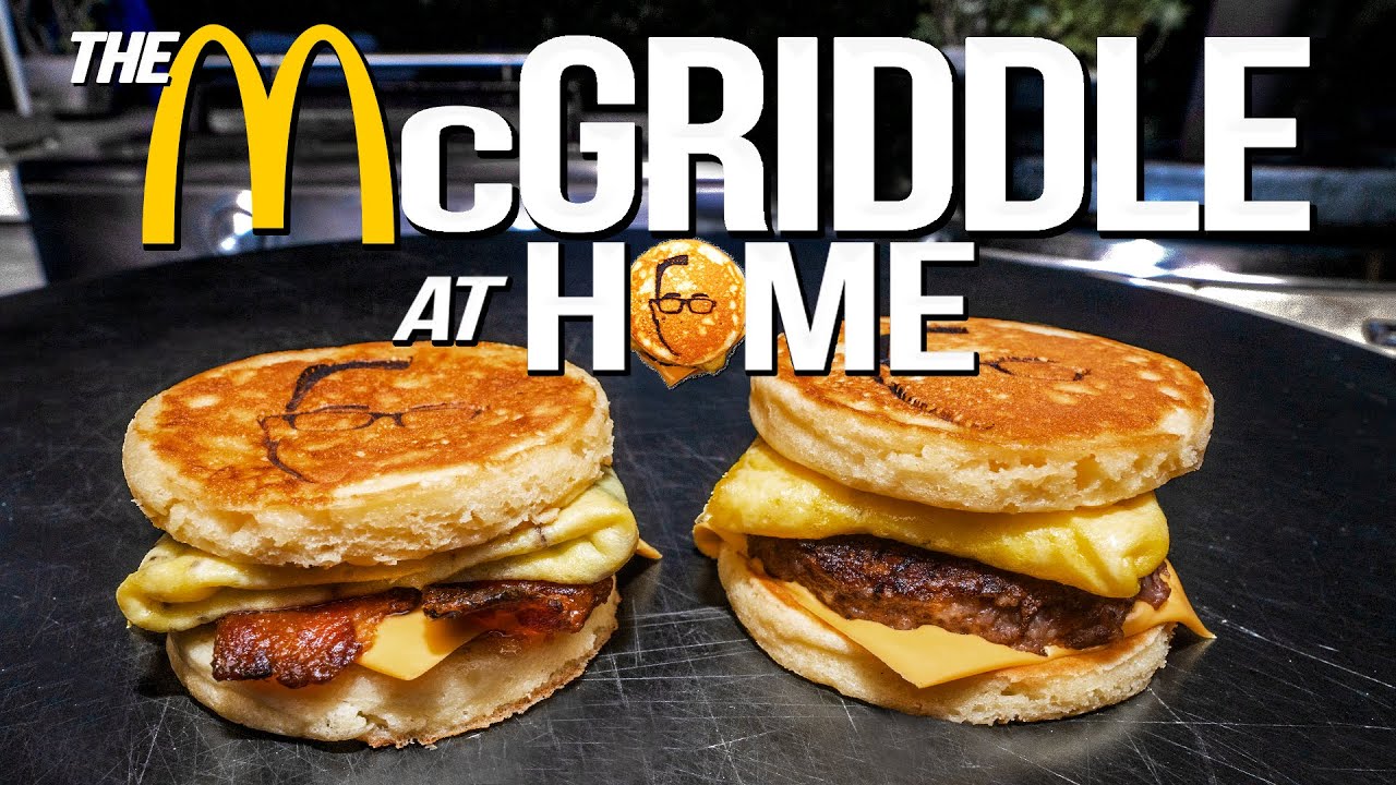 THE MCGRIDDLE FROM MCDONALD'S...BUT HOMEMADE & WAY BETTER! | SAM THE COOKING GUY