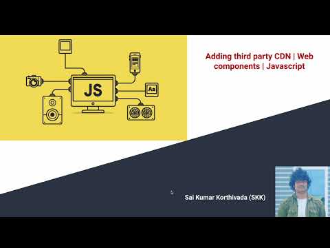 Adding CDN into the web component | Web Components | Javascript | Part - 5