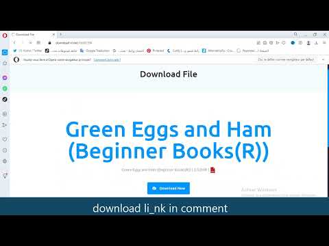 Download Green Eggs and Ham books pdf fr_ee 2023