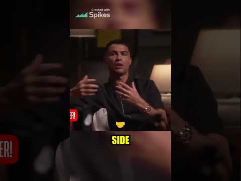 Cristiano Ronaldo describes the meaning behind his channel name UR Cristiano