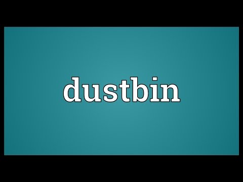 Dustbin Meaning