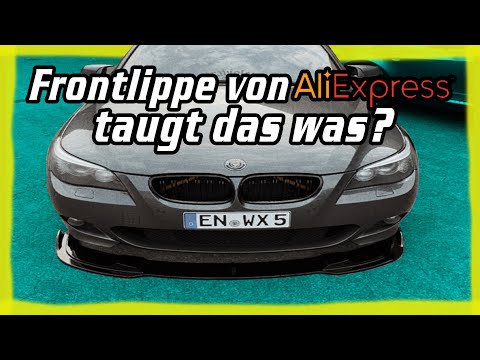 Frontlippe für den BMW e61! | Aliexpress tuning NEXT LEVEL! | So funktioniert Plastikschweißen.