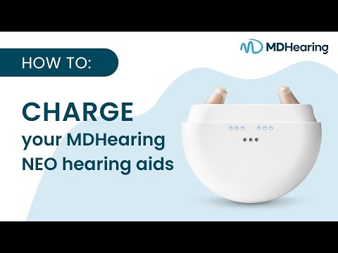 How to charge your NEO hearing aids