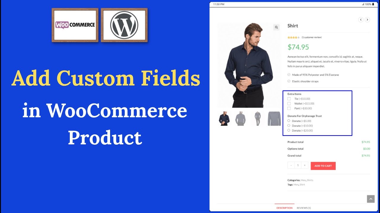 How to Add Custom Fields in WooCommerce Product | Add Extra Product Options in WooCommerce