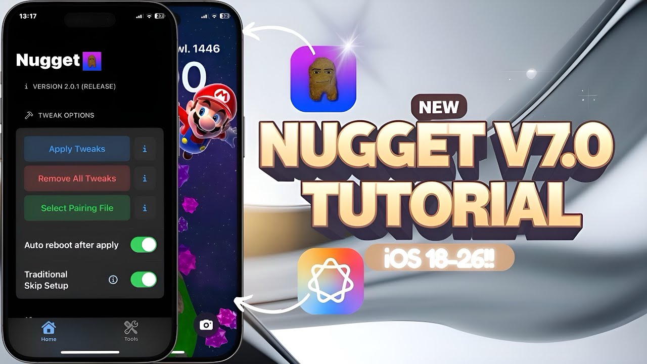 NEW Nugget V7.0 Update Guide | Install + Setup on iOS 18–26 (Trollpad, Stage Manager & More)
