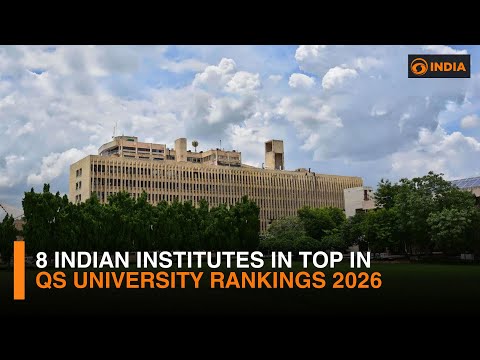 8 Indian institutes in top in QS University Rankings 2026