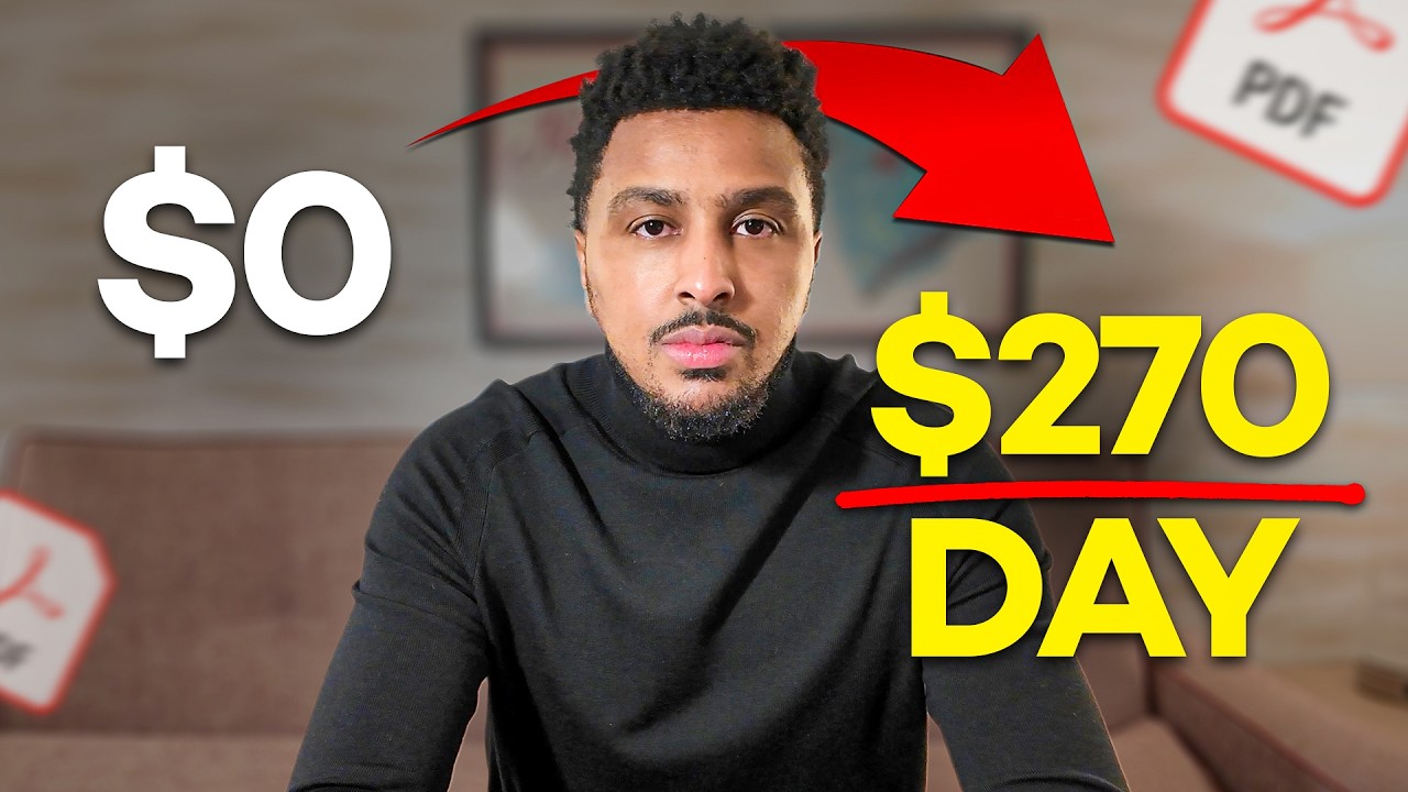 I Created This Stupid Simple PDF Business So You Don't Have To ($270/DAY)