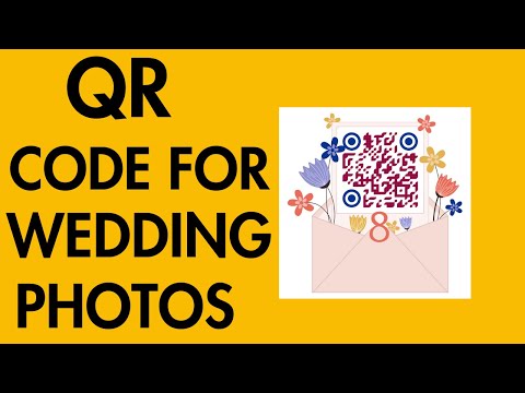 HOW TO CREATE QR CODE FOR WEDDING PHOTOS-STEP BY STEP GUIDE