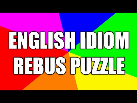 English idiom rebus puzzles | Time limit : 10 seconds