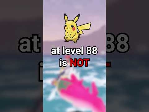 This is the highest level Pokemon you can CATCH #shorts