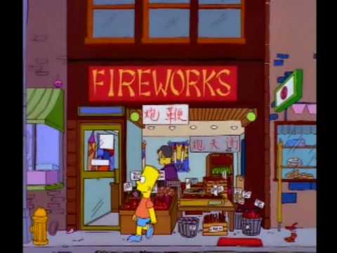The Simpsons Chinese fire drill