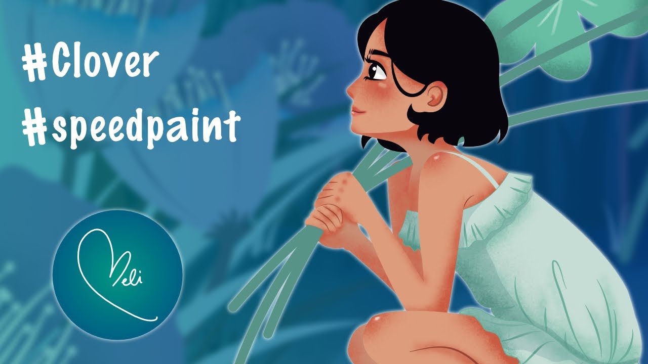 Affinity Vector Art : Clover (Speed draw)