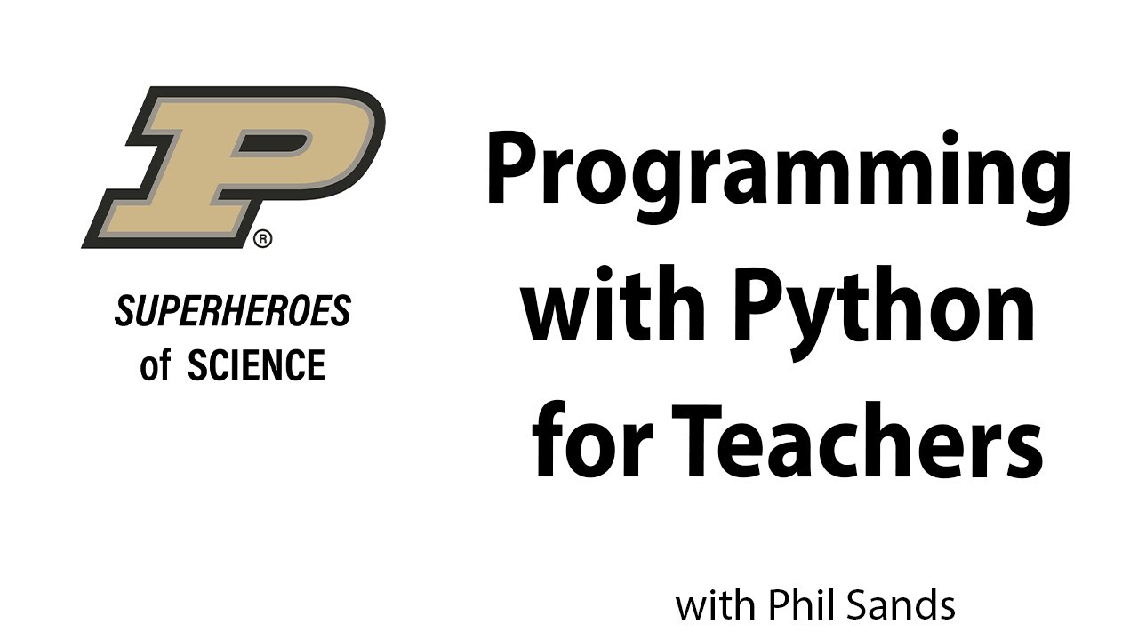 Programming with Python for Teachers