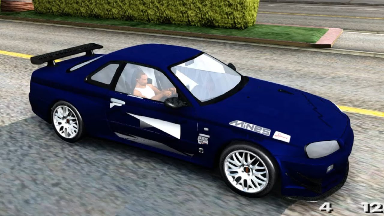 2002 Nissan MINE's R34 Skyline GT-R - GTA: SA