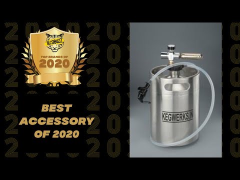 Alcobuzz Awards - BEST ACCESSORY OF 2020 - KEGWERKS BEER GROWLERS