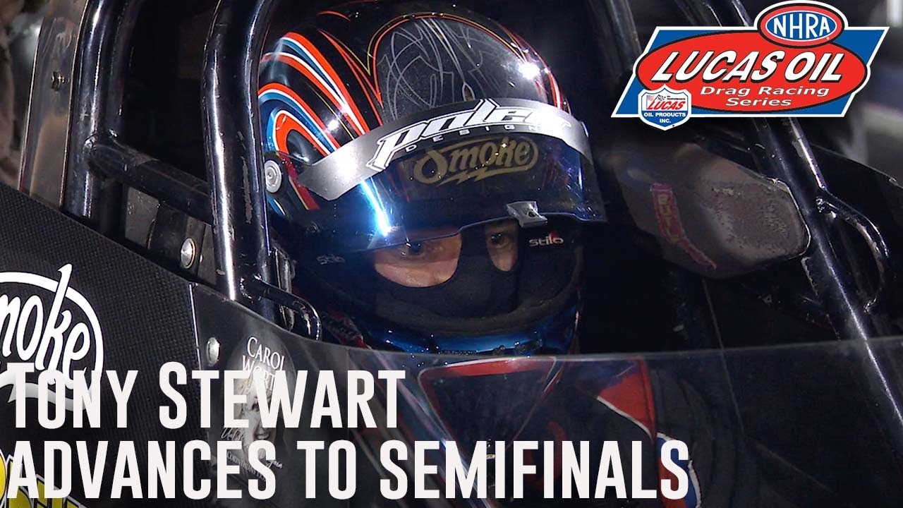 Tony Stewart Gets Behind the Wheel of an NHRA Top Alcohol Dragster and ...