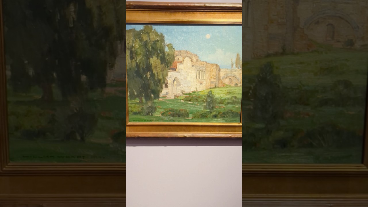 Artist Perspective: William Wendt's Of Bygone Days: Bold Brush Strokes, Epic Texture & Perfect Color