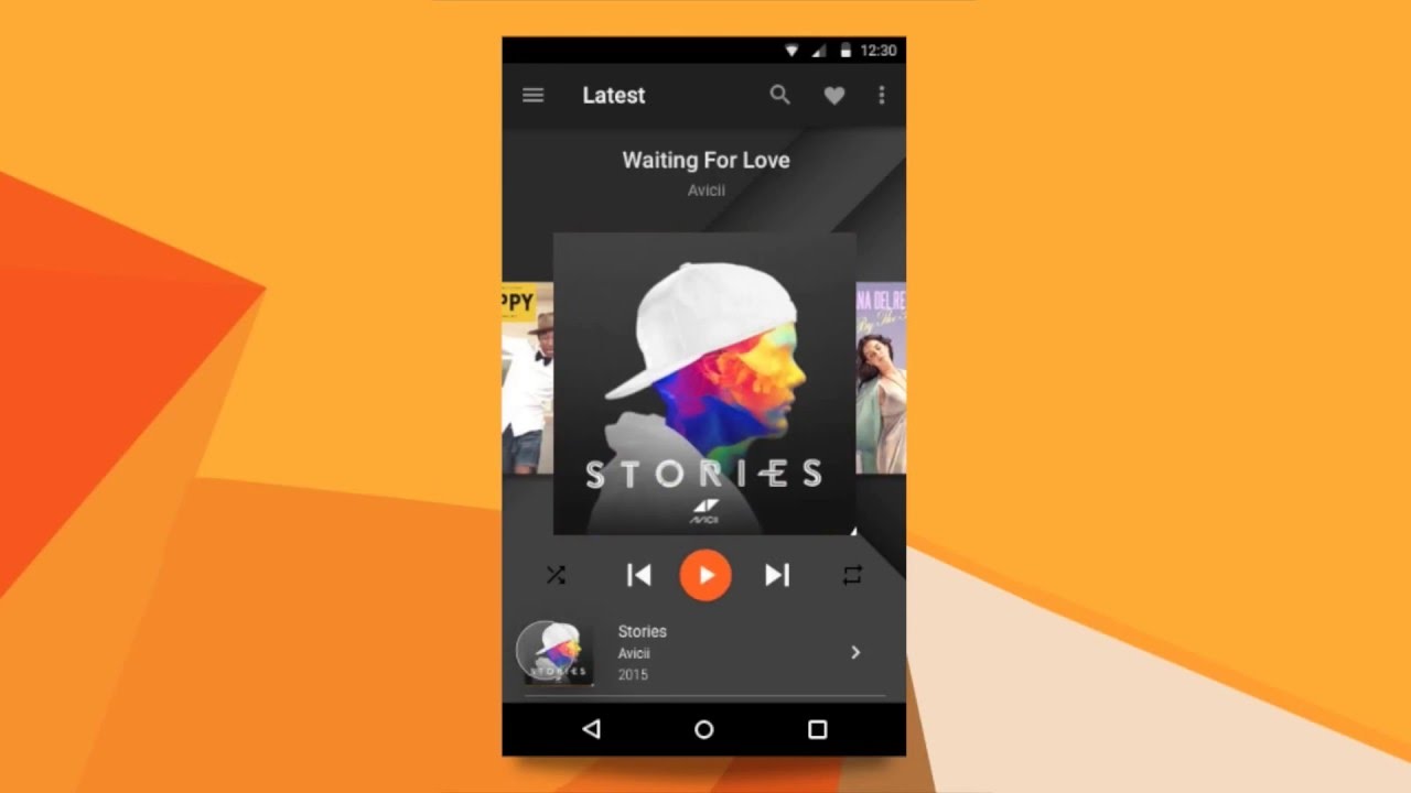 CoolTune App Concept for Android by Cleveroad