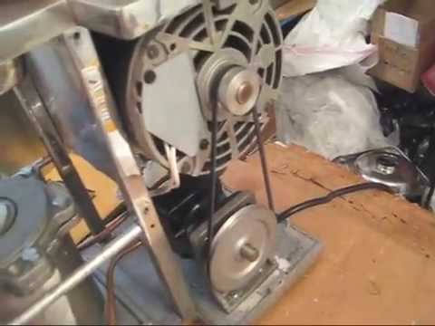 Installing a faster pulley system on a WHF or Norwalk juicer
