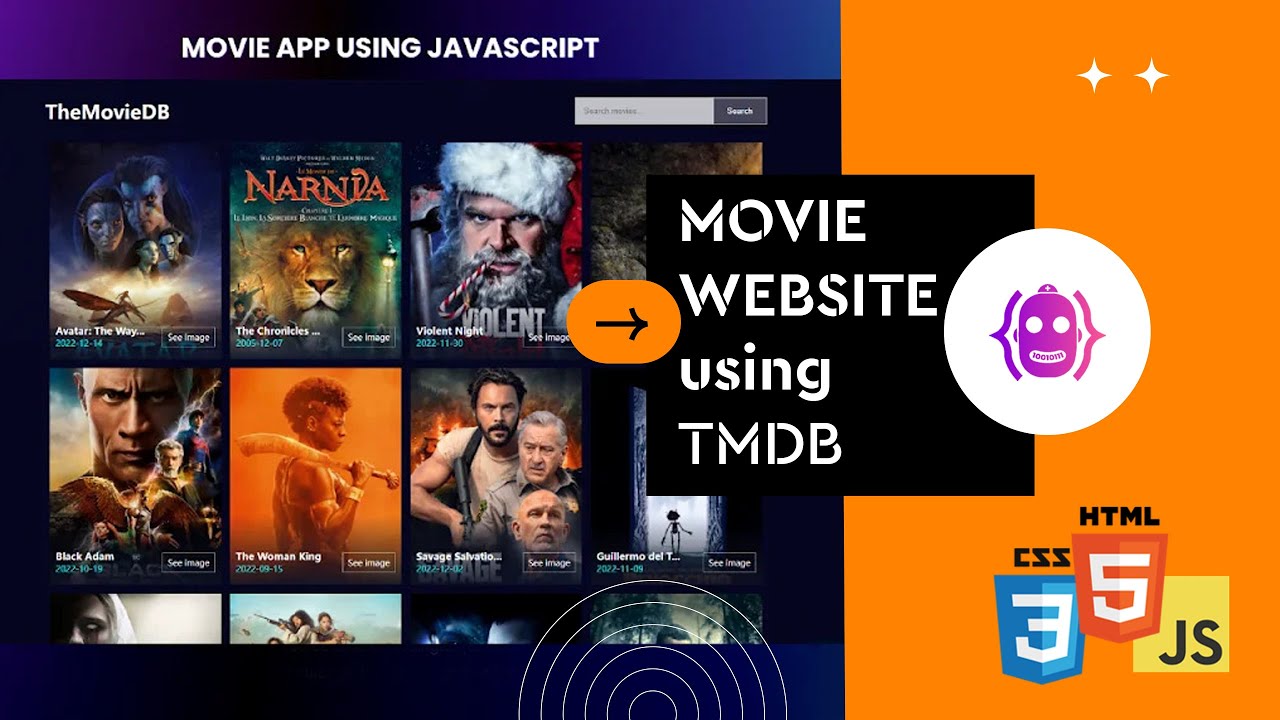 Building a Movie Website with the TMDB API (and it's FREE Source Code!)
