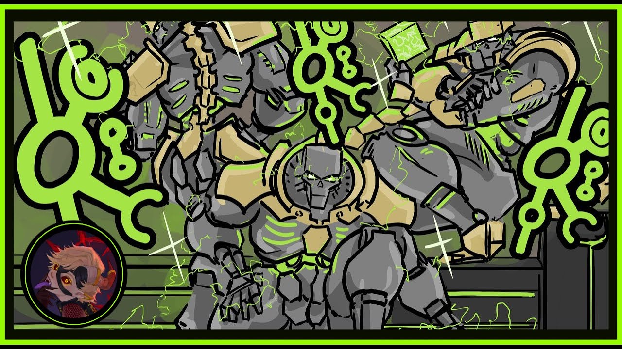 Necron Men Awaken! | Comic Dub