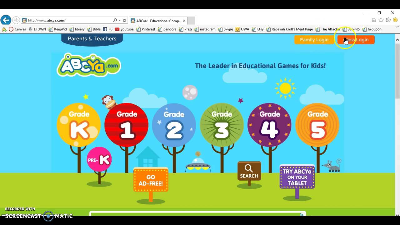 Video Tutorial on How to Use ABCya.com