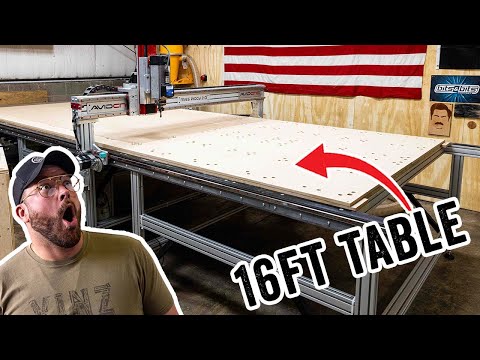 Did We Just Build The LARGEST CNC On Youtube?
