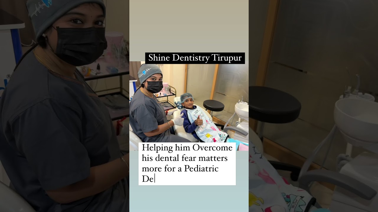Kids tooth specialist at Shine Dentistry Tirupur