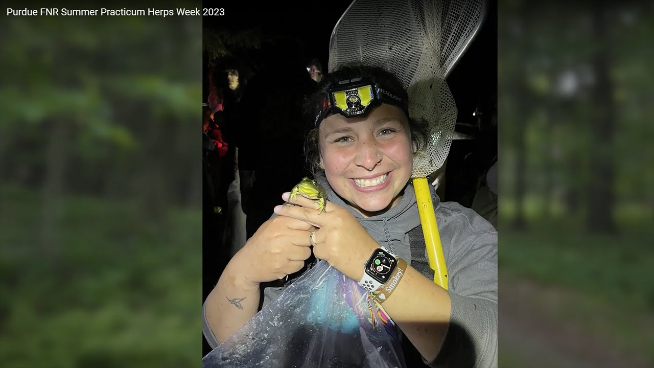 Purdue FNR Summer Practicum   Herps Week 2023