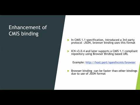 Using Browser Binding for IBM Content Navigator to connect to CMIS repositories