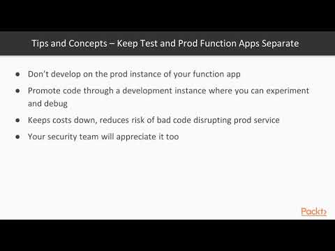 Learn Serverless Computing with Azure Tips Concepts Help Create High Performing Functions ...