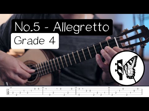 20/32 - No5 Allegretto - Mauro Giuliani - Grade 4| 32 Progressive Ukulele Fingerstyle Studies